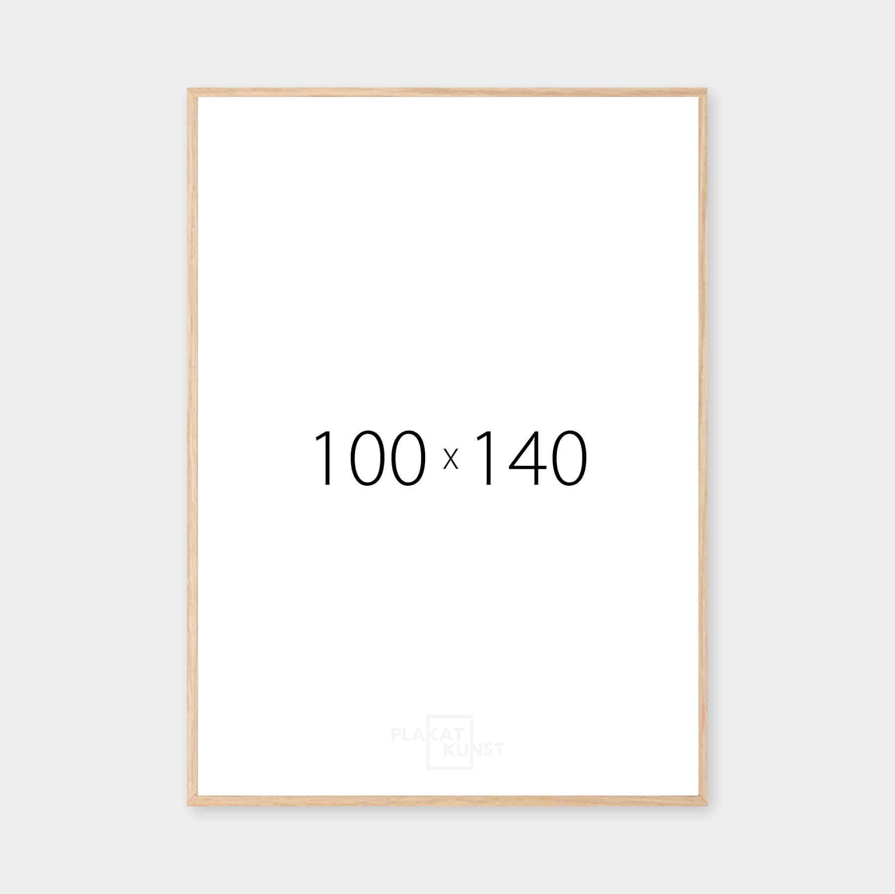 100x140 cm oak frames | Picture frames | PlakatKunst.com