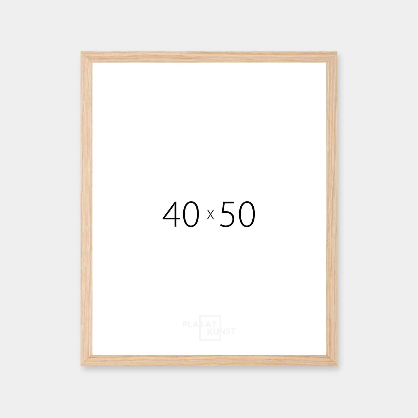 40x50 cm picture frames - Glas and passepartout | PlakatKunst.com