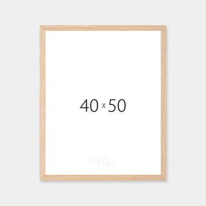40x50 cm picture frames - Glas and passepartout | PlakatKunst.com
