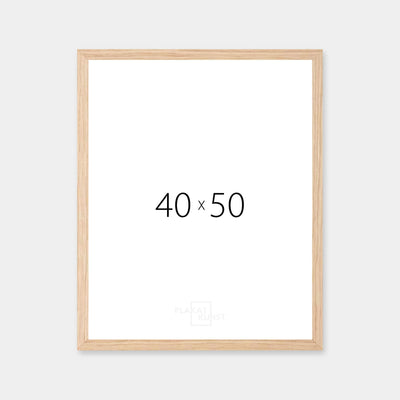 40x50 cm picture frames - Glas and passepartout | PlakatKunst.com