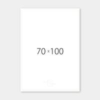 Frames 70x100 cm - Premium poster frames | PlakatKunst.com