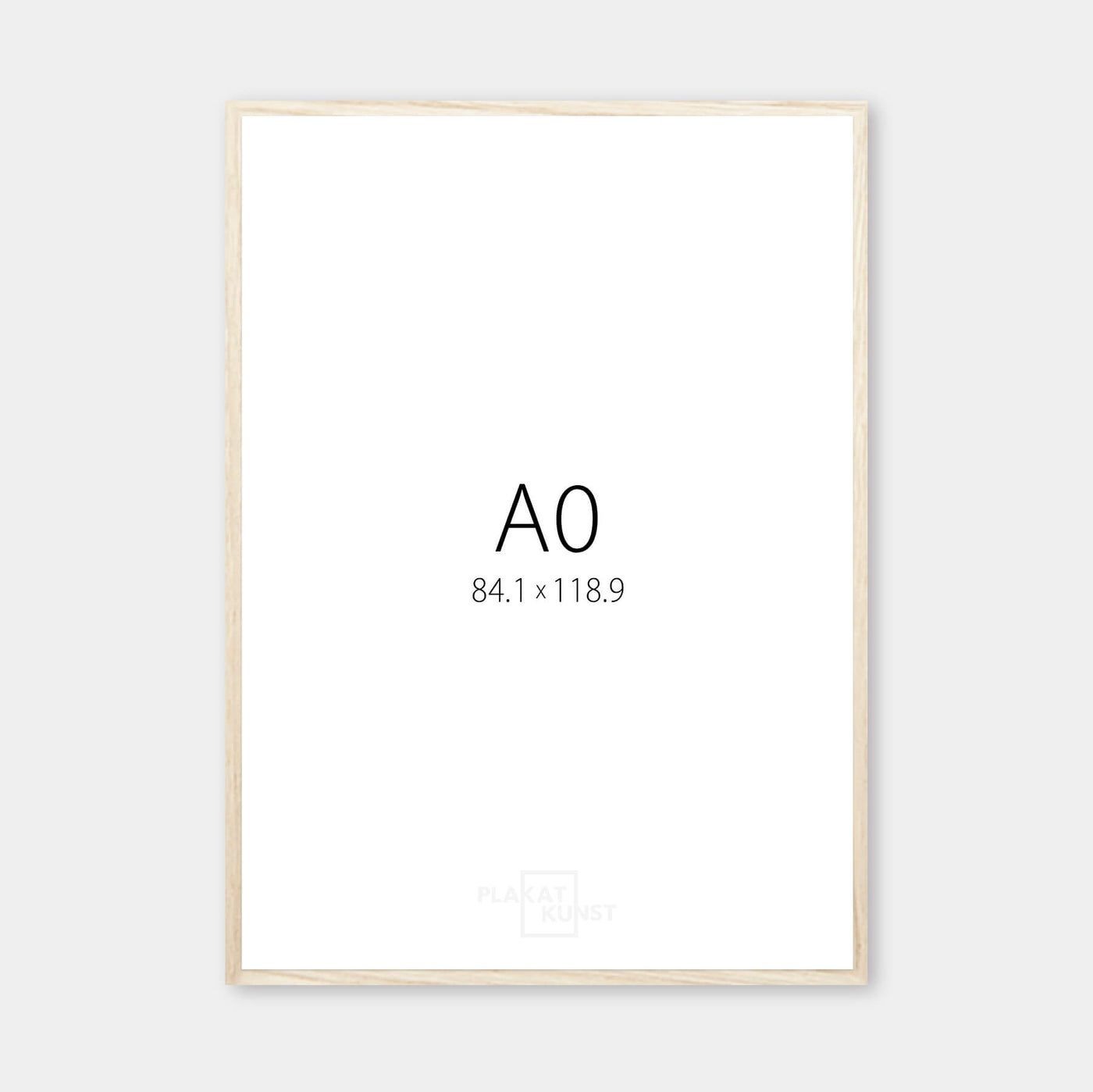 Buy A0 frames (84.1 x 118.9 cm) | PlakatKunst.com