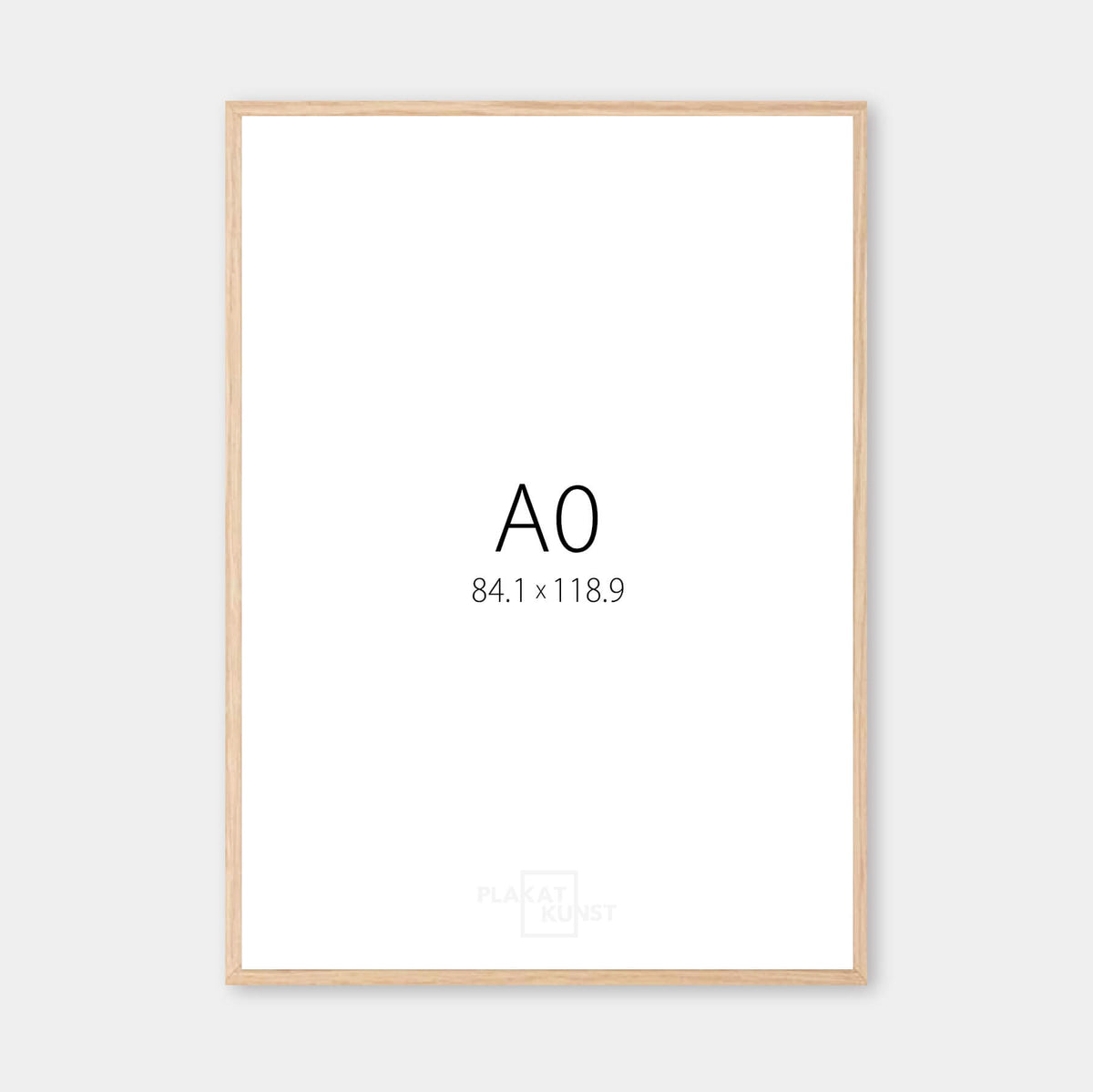Buy A0 frames (84.1 x 118.9 cm) | PlakatKunst.com