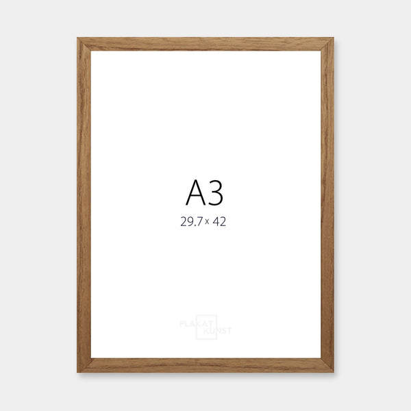 A3 picture frames (30x42 cm) | Glass and mount | PlakatKunst.com