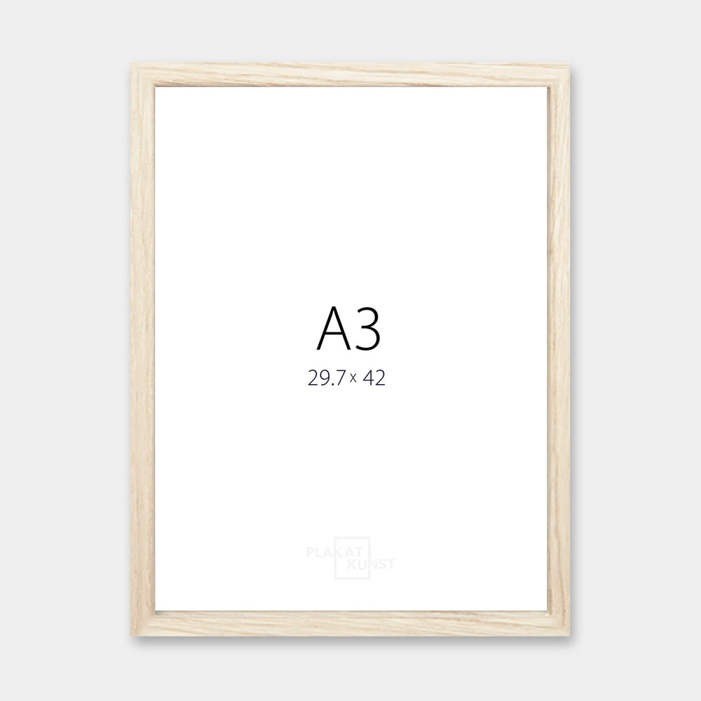 A3 picture frames (30x42 cm) | Glass and mount | PlakatKunst.com