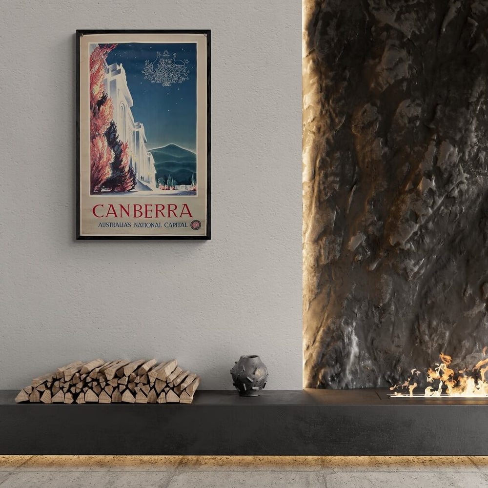 Canberra - Australia's National Capital | Lithography | Poster Art