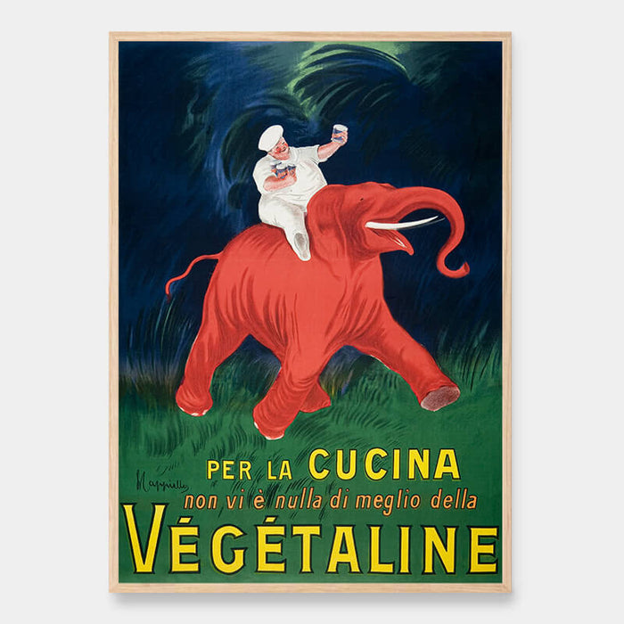 Vegetaline| Cappiello vintage advertising poster | PlakatKunst.dk