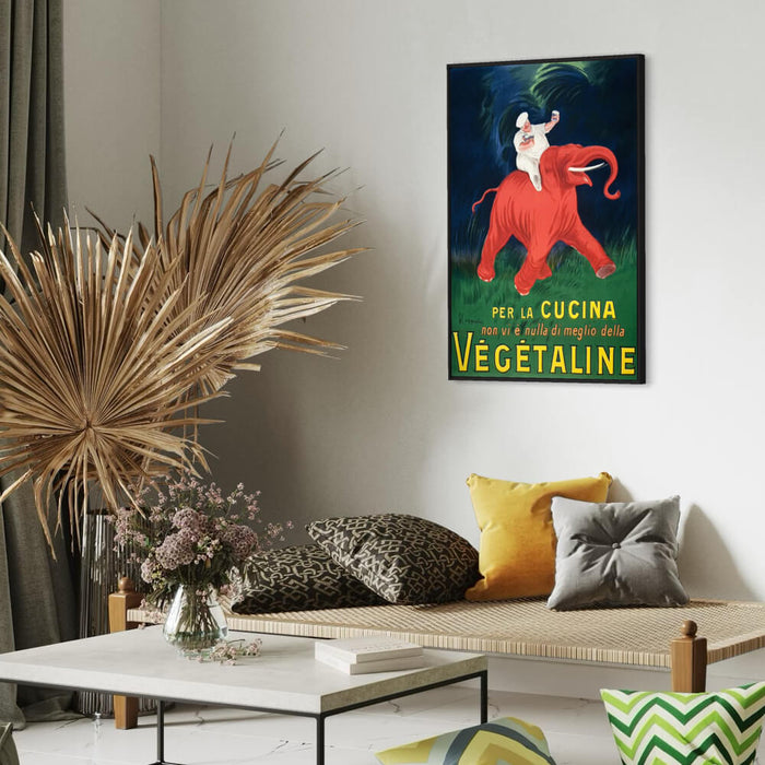Vegetaline| Cappiello vintage advertising poster | PlakatKunst.dk