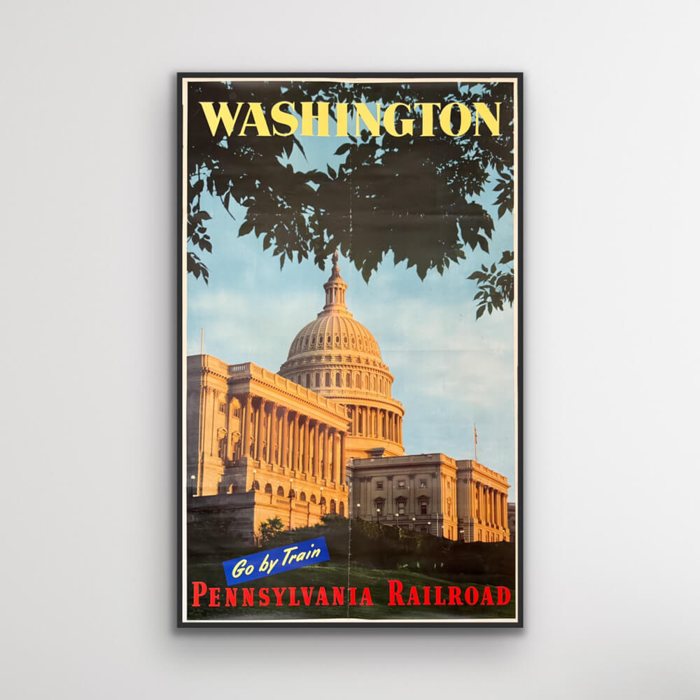 Washington - Pennsylvania Railroad | Lithograph | PlakatKunst.com
