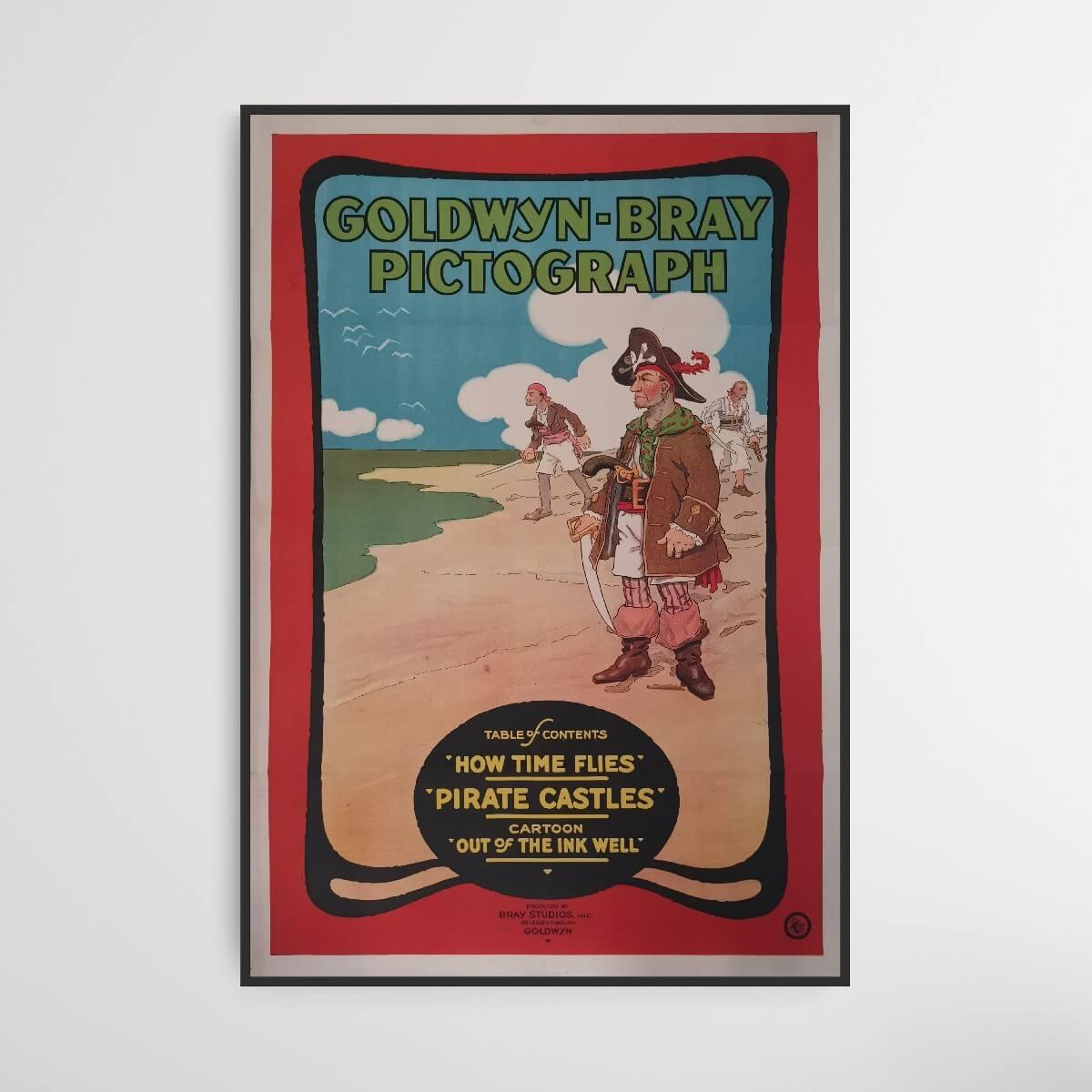Goldwyn Bray - How Time Flies - Pirate Castles | Lithograph | PlakatKunst