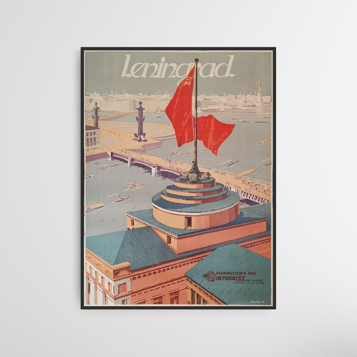 Leningrad | Original vintage poster | PlakatKunst